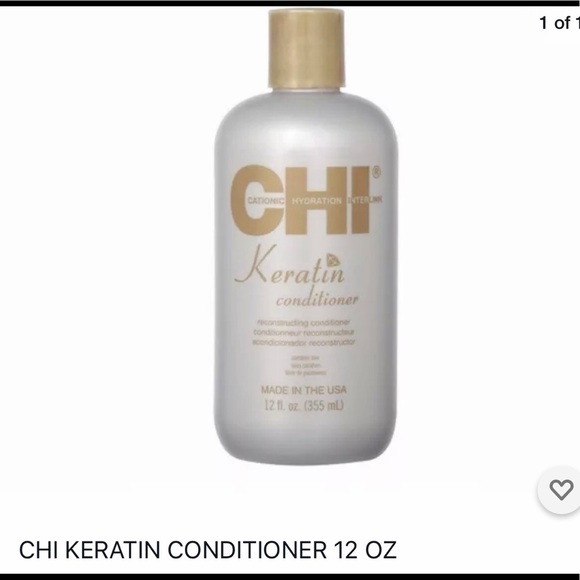 chi keratin | Hair | Chi Keratin Conditioner New In Bottle 2fl Oz ...